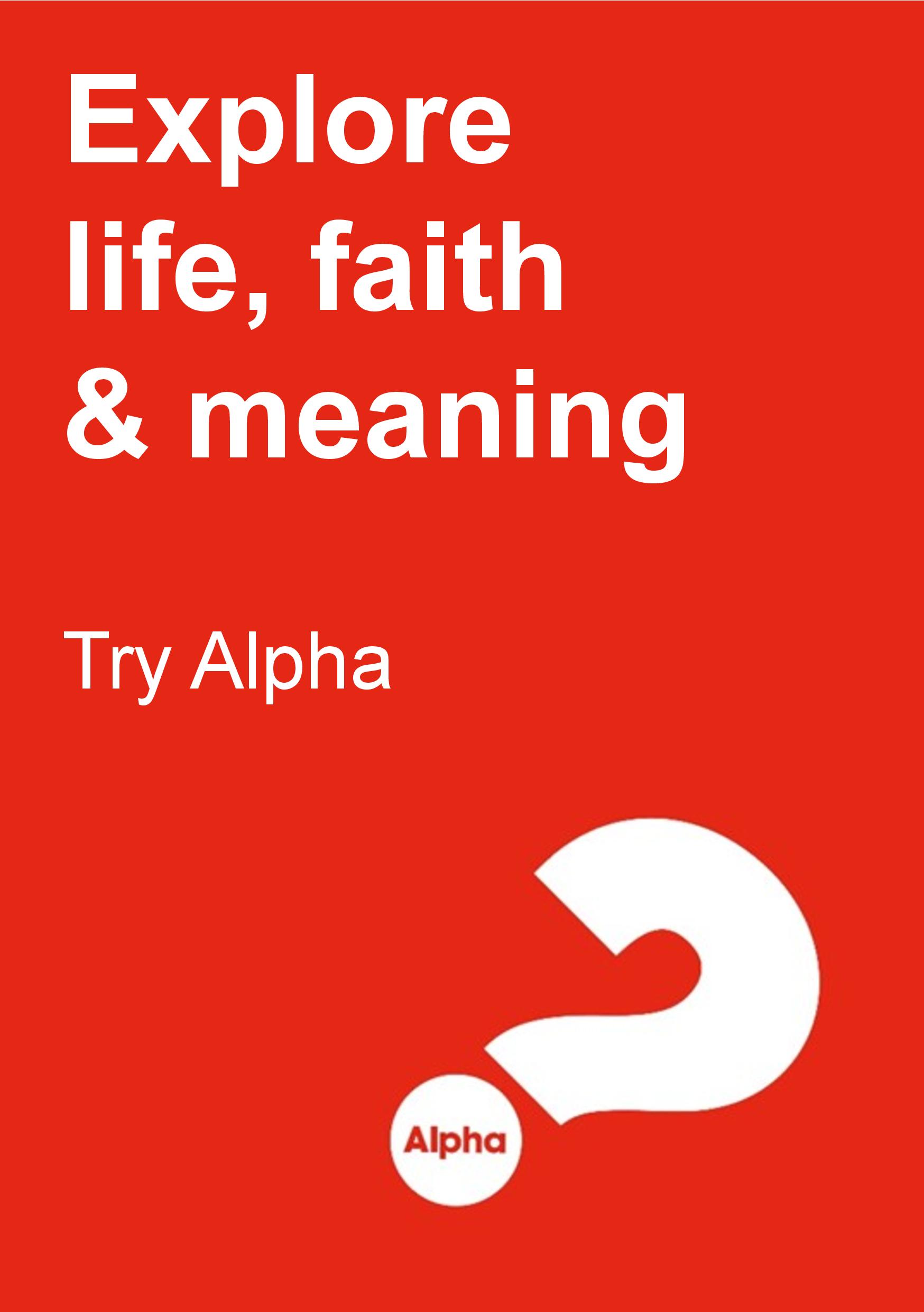 Alpha | Church of the Ascension in Ealing W5