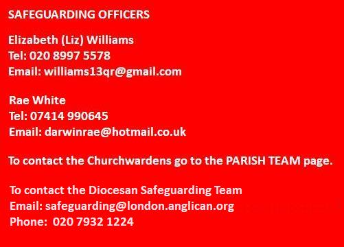 Safeguarding | Church of the Ascension in Ealing W5